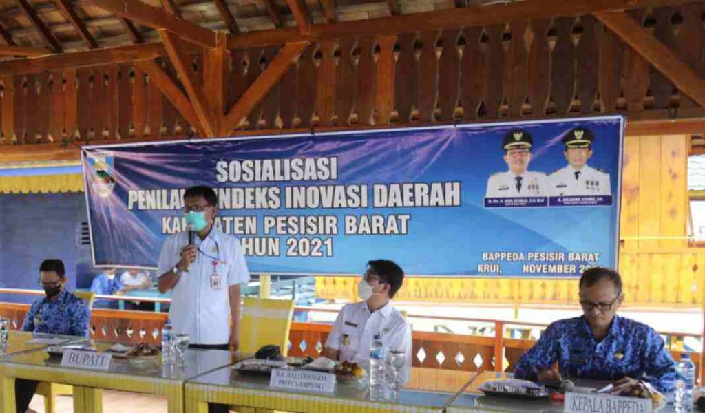 Bupati Pesisir Barat Sosialisasikan Penilaian Indeks Inovasi Daerah